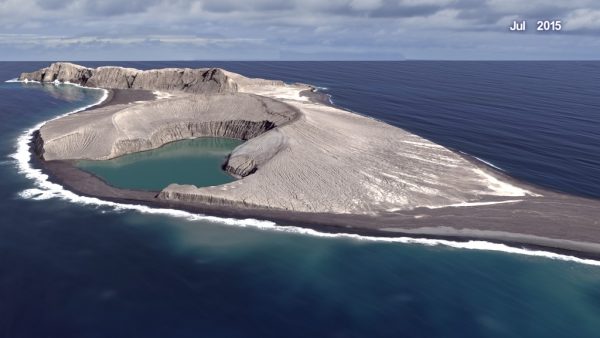 A New Island Created By A Volcano In The Pacific Ocean - The Morning News
