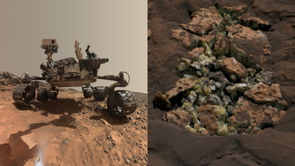Scientists Stunned As Mars Rover Finds Yellowish-Green Crystals - The ...